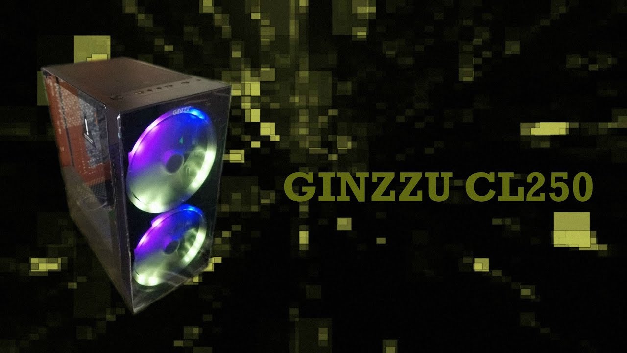 Обзор корпуса GINZZU CL 250 - YouTube