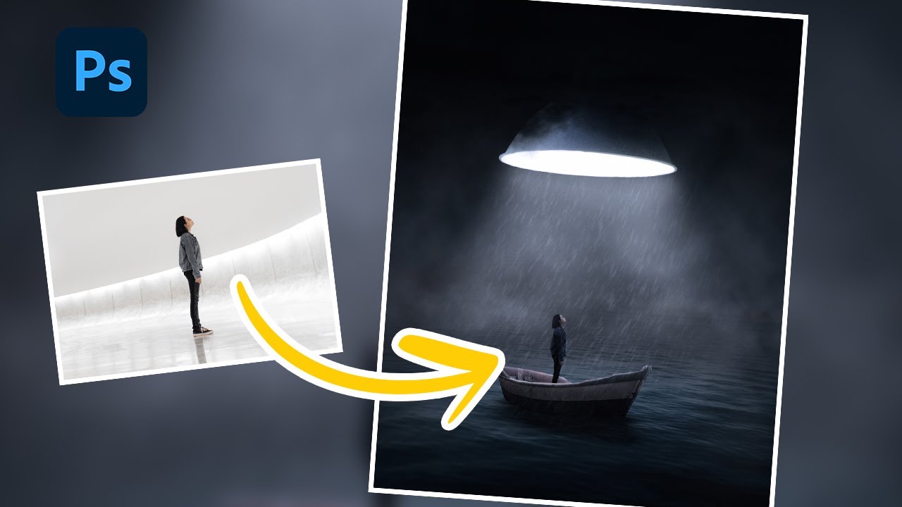 The Lamp Scene Photo Manipulation Speed Art | Photoshop Tutorial ...