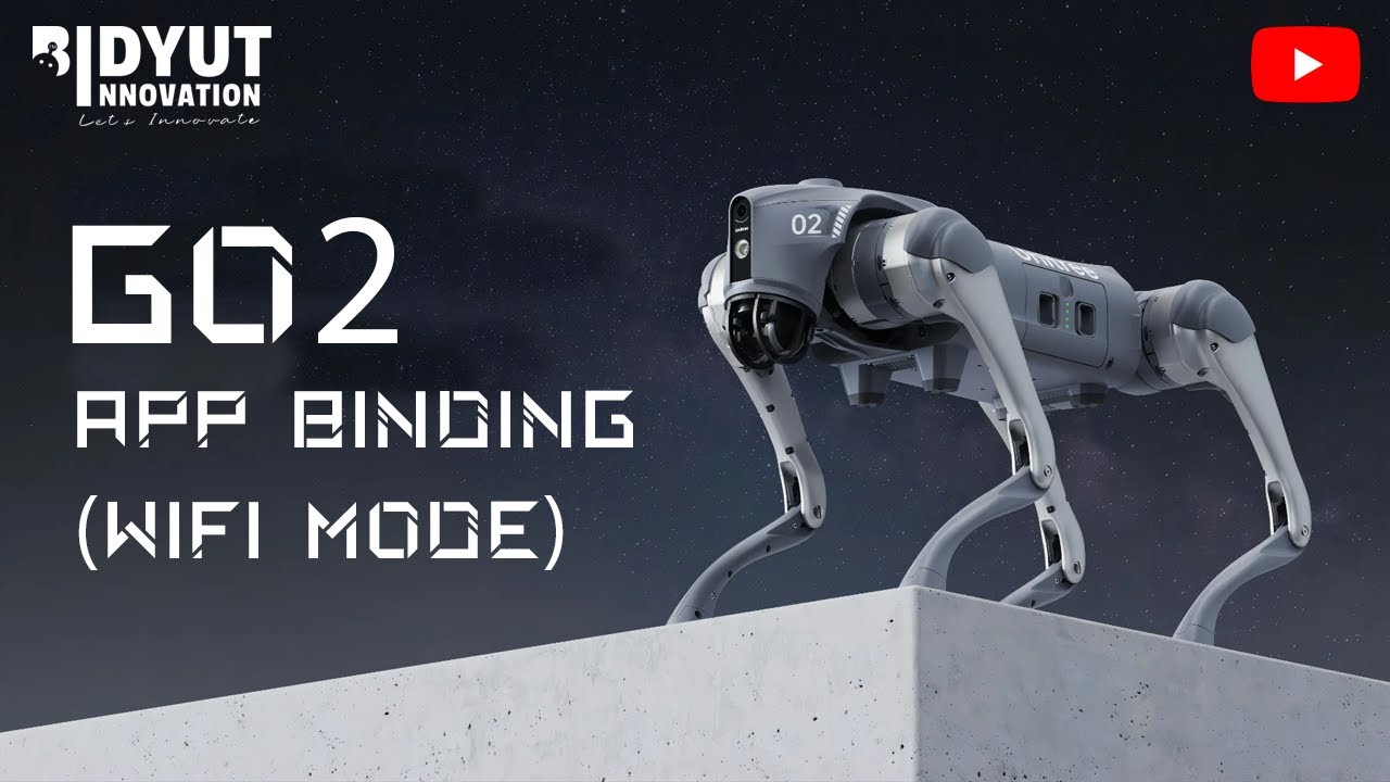 Unitree Go2 Robot App Binding WIFI mode | How to Connect with Mobile ...