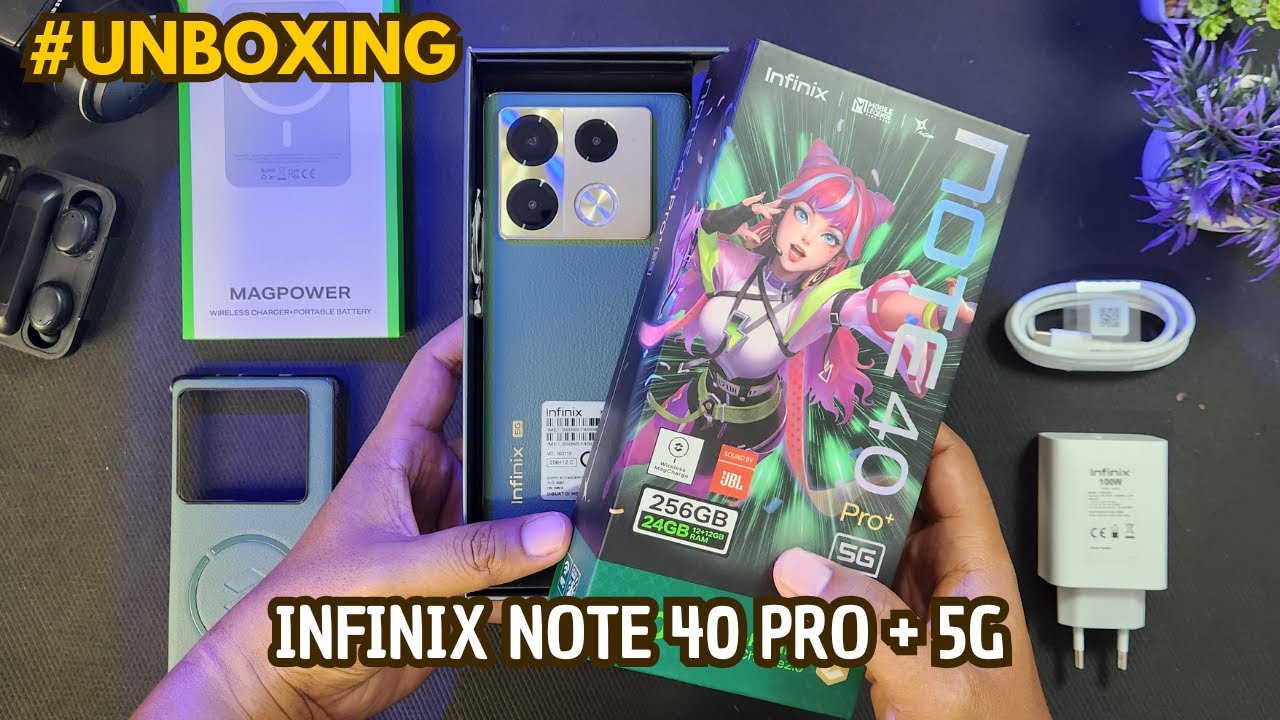 Unboxing Infinix Note 40 Pro Plus 5G, Wajib Nonton Kalau Mau Beli - YouTube
