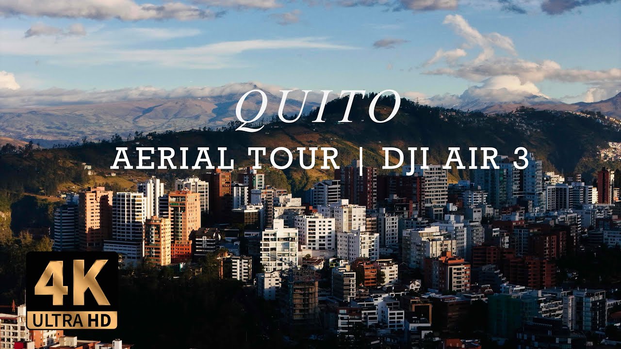 Quito, Ecuador from Above in Stunning 4K | DJI Air 3 Cinematic Tour ...
