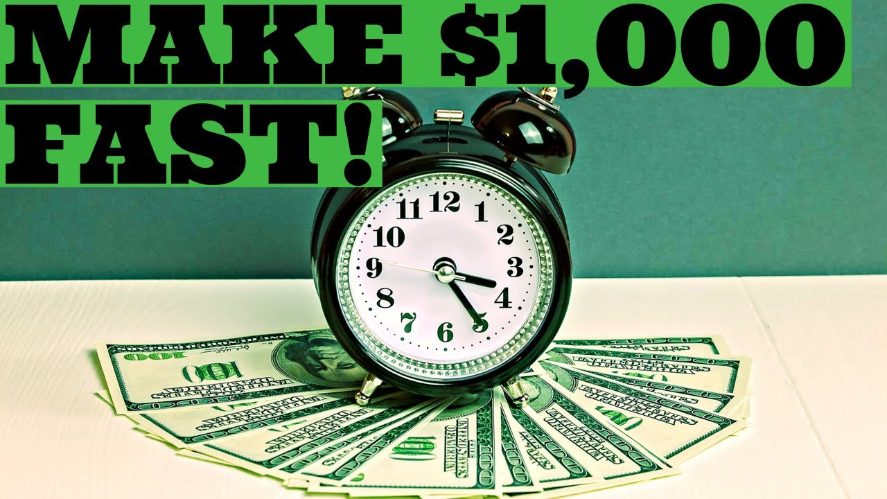 NEED Extra MONEY For The Holidays? 5 WAYS TO MAKE $1,000 FAST! - YouTube