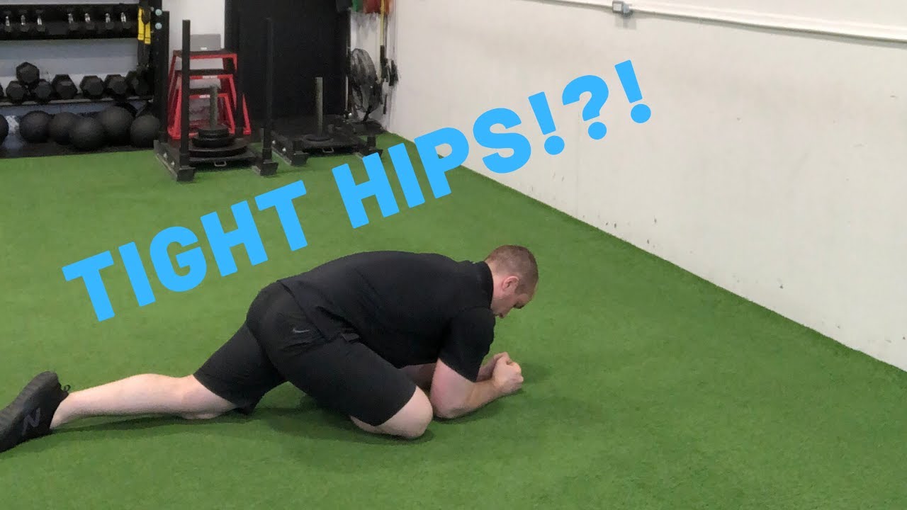 Simple 3 Step Hip Stretch Progression - YouTube
