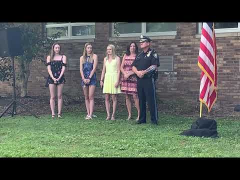 Dumont PD Chief Retirement Ceremony July 31, 2020 Thomas McKeary - YouTube