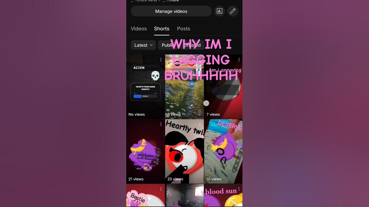 I CAN'T SCROLL DOWN NOURRRRR - YouTube