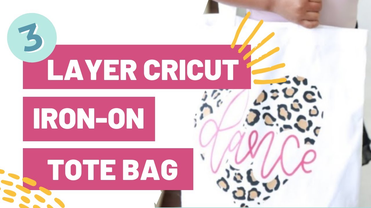3 Layer Cricut Iron-On Tote Bag - Multi Layer HTV Project! - YouTube