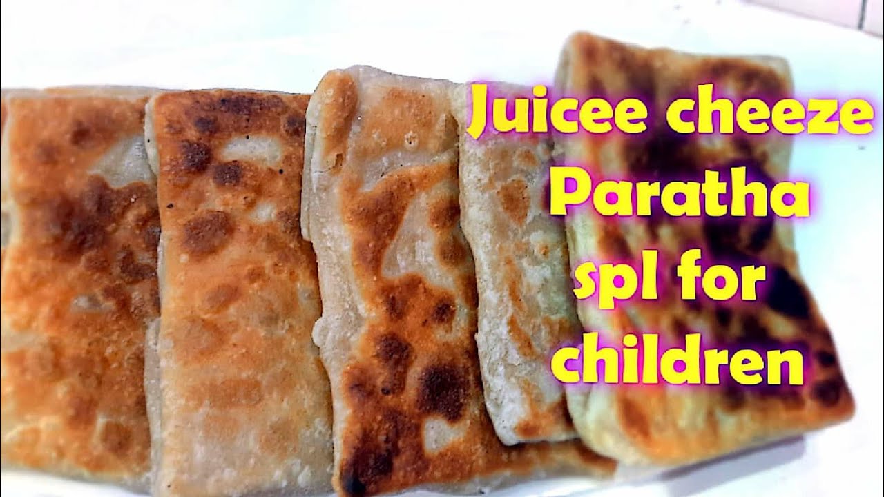 Delicious Cheese Paratha | बच्चों का Favourite cheeze पराठा - YouTube