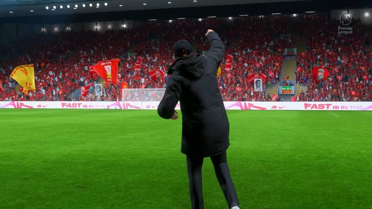 FIFA 23 - Liverpool Manager Celebration - YouTube