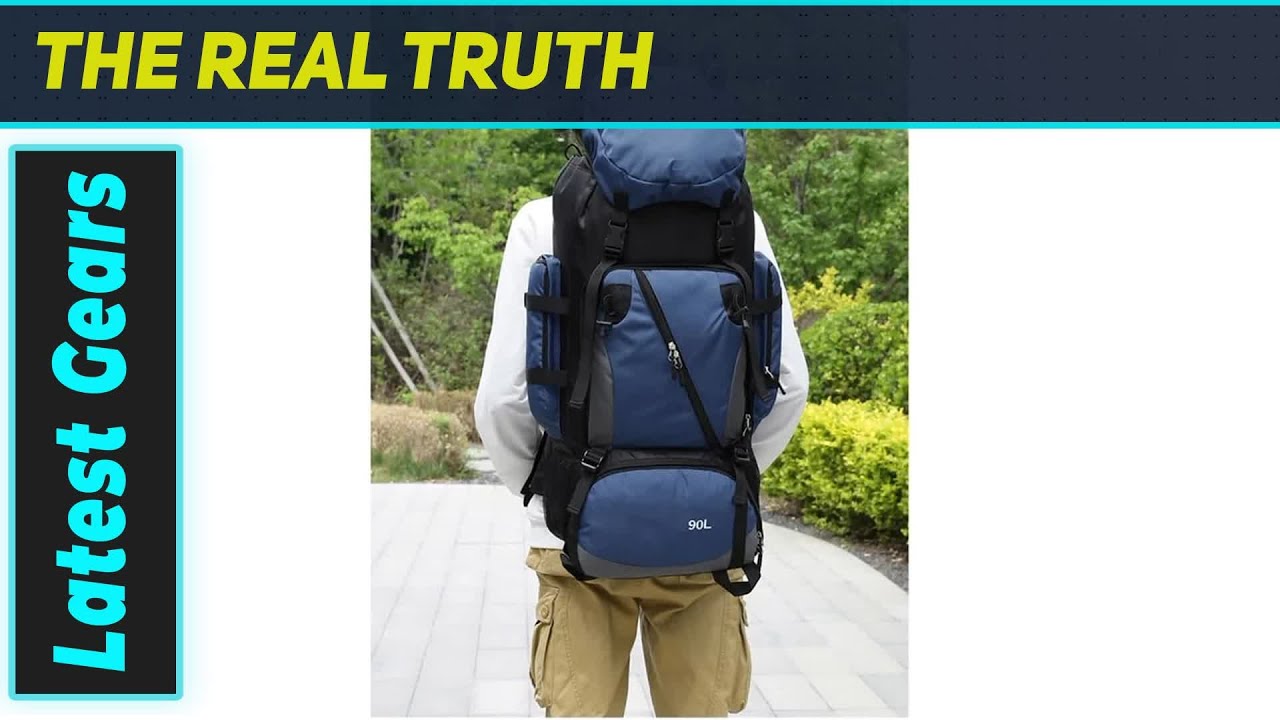 Amazing 90L Travel Backpack: Conquer Any Mountain! - YouTube