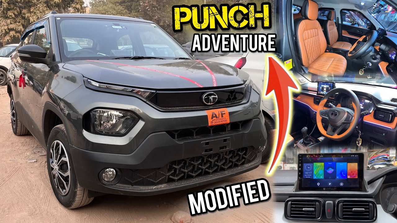 2024 Tata Punch Adventure Modified Tata Punch Second Base Model ...