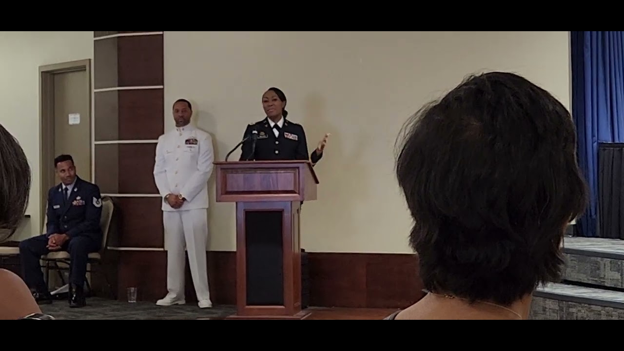 Jeremy Griffin Military Retirement Ceremony Speech from Chief Wilson ...