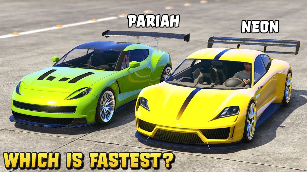 GTA 5 - PFISTER NEON vs OCELOT PARIAH - Which is fastest? - YouTube