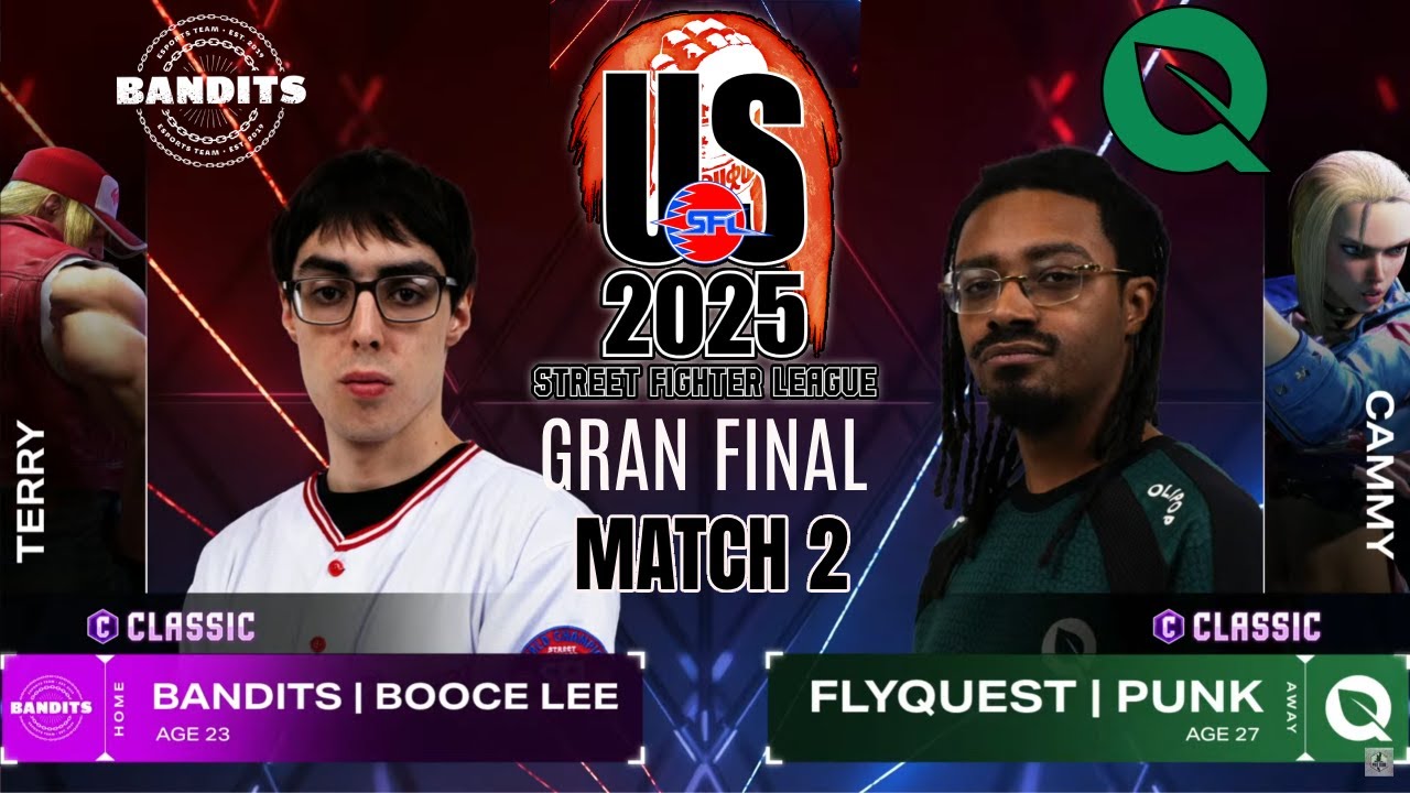 GRAN FINAL - PUNK (Cammy) vs BOOCE (Terry) — Street Fighter League US ...