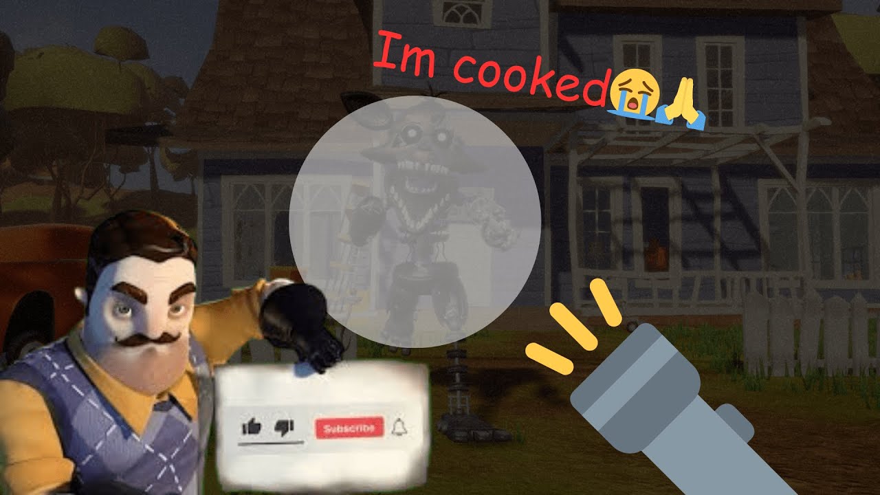 The new Ignited Foxy Mod in hello Neighbor? - YouTube