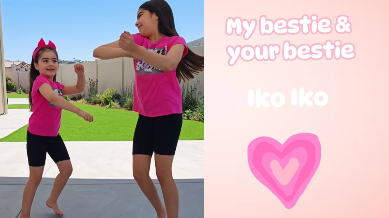 “My bestie and your bestie” Tiktok dance tutorial 🌺 - YouTube