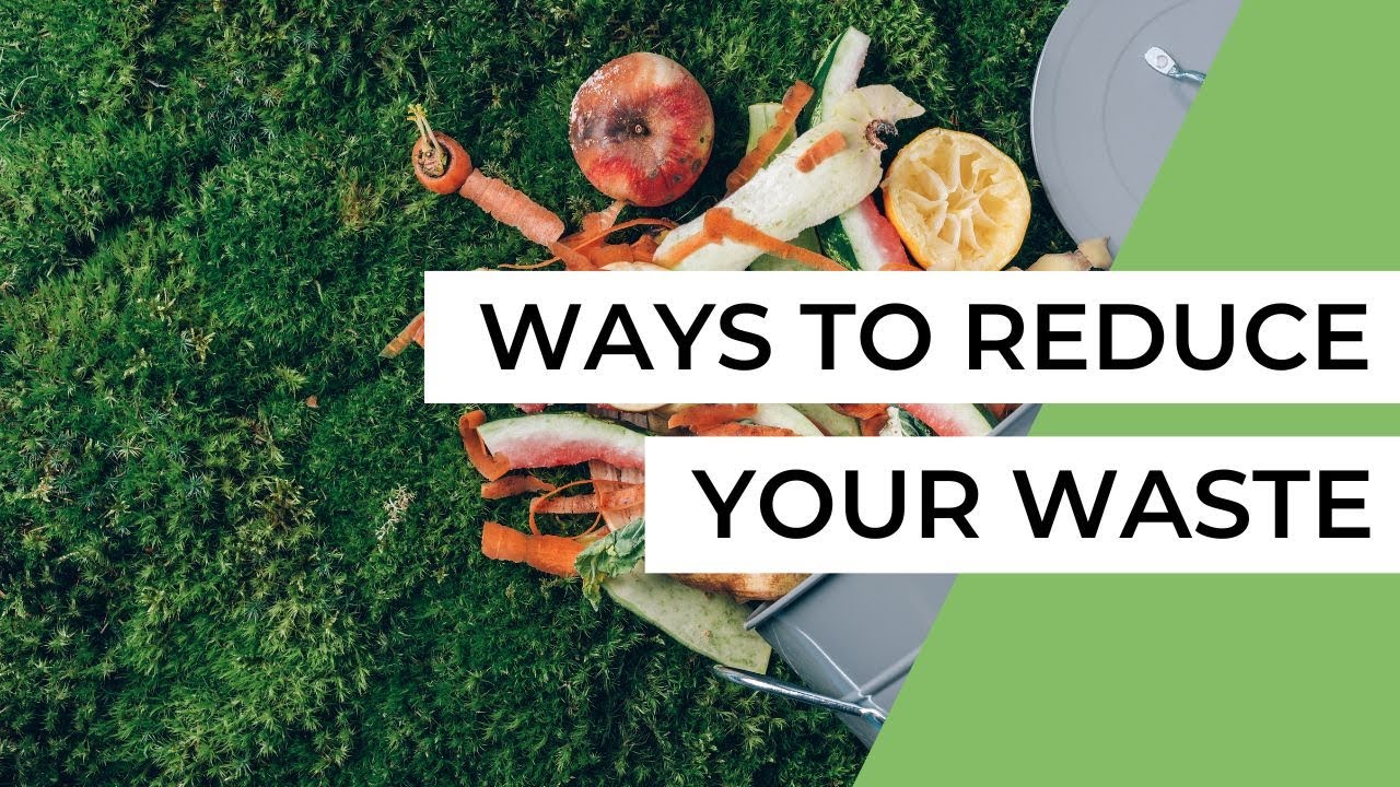 Ways to Help Reduce Your Waste (Save The Environment) - YouTube