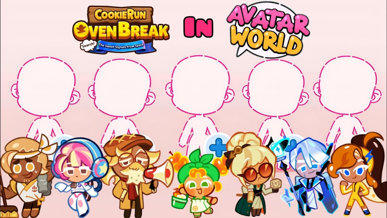 How To Make Cookie Run Oven Break 🤩 in Avatar World!! #avatarworld # ...