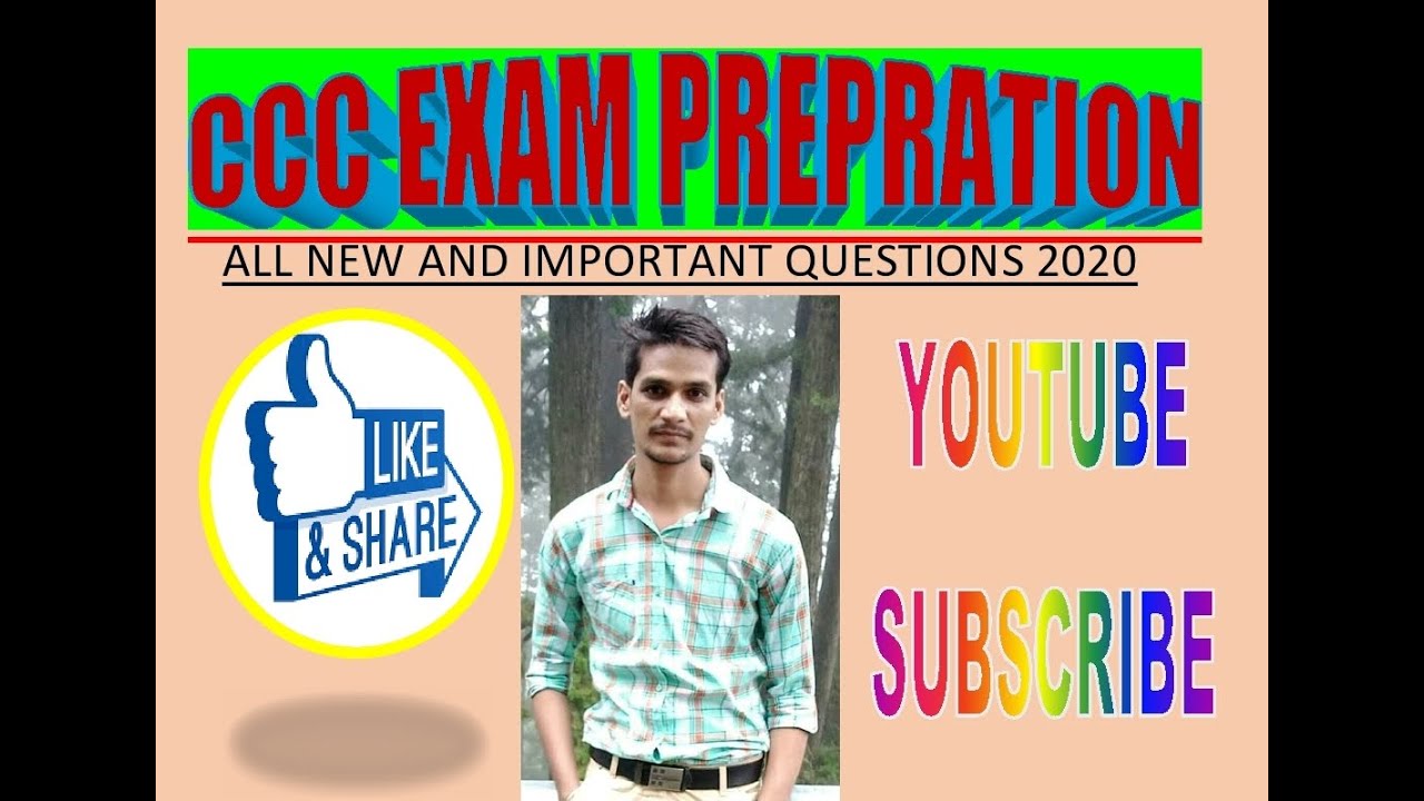 CCC NEW AND IMPORTANT QUESTIONS - YouTube