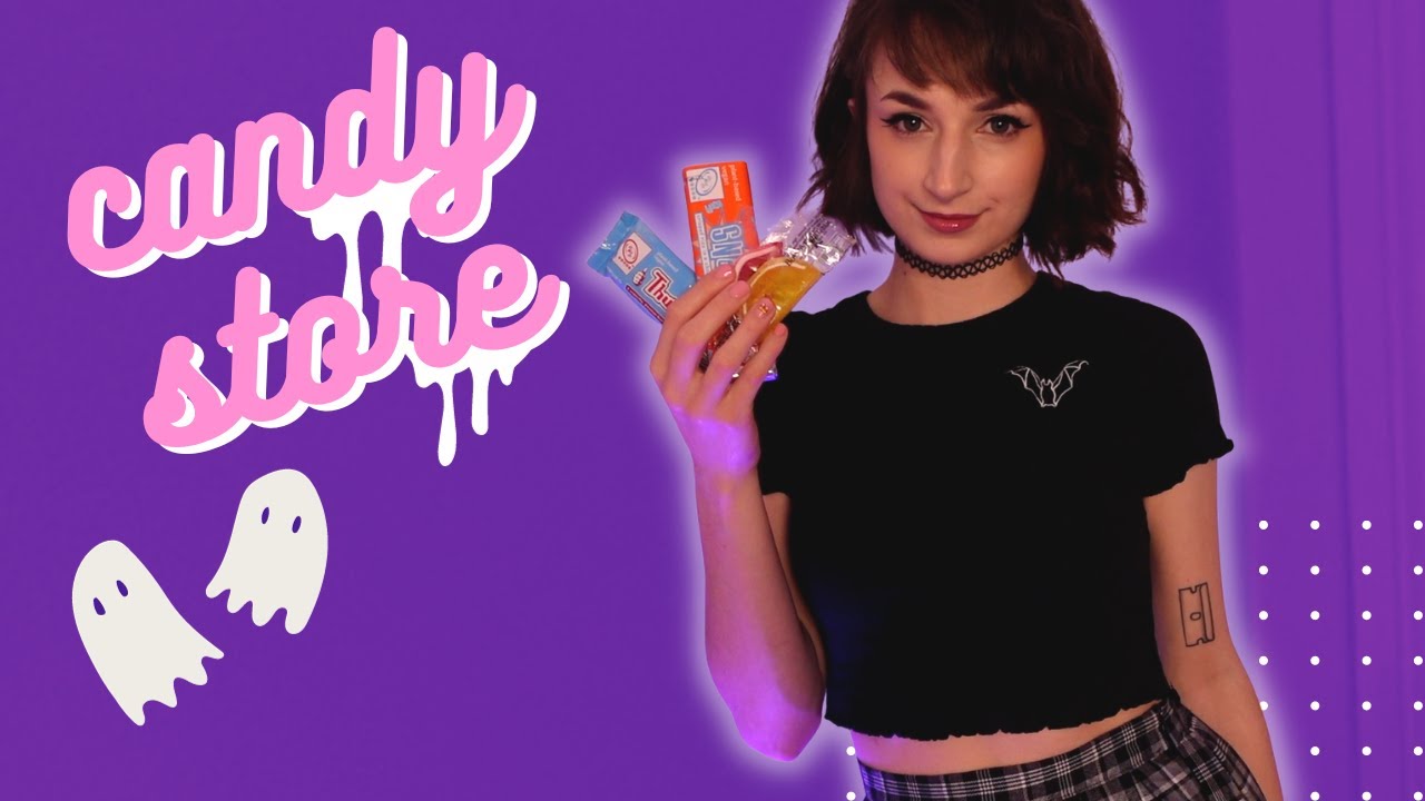 ASMR | Candy Store 🍭 Halloween Roleplay 🎃 soft spoken - YouTube