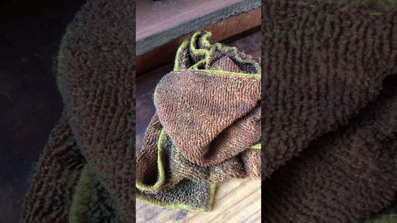 Rag caught on fire - YouTube