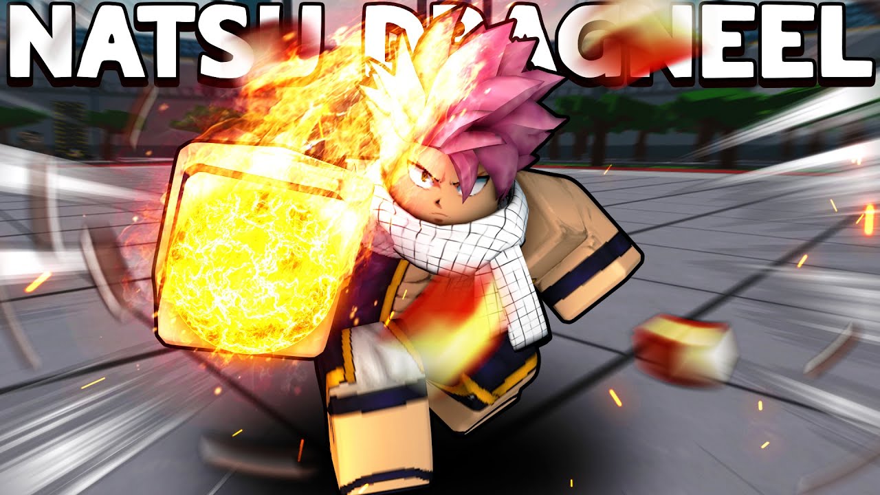 i Used The NATSU MOVESET in ROBLOX Heroes Battlegrounds - YouTube