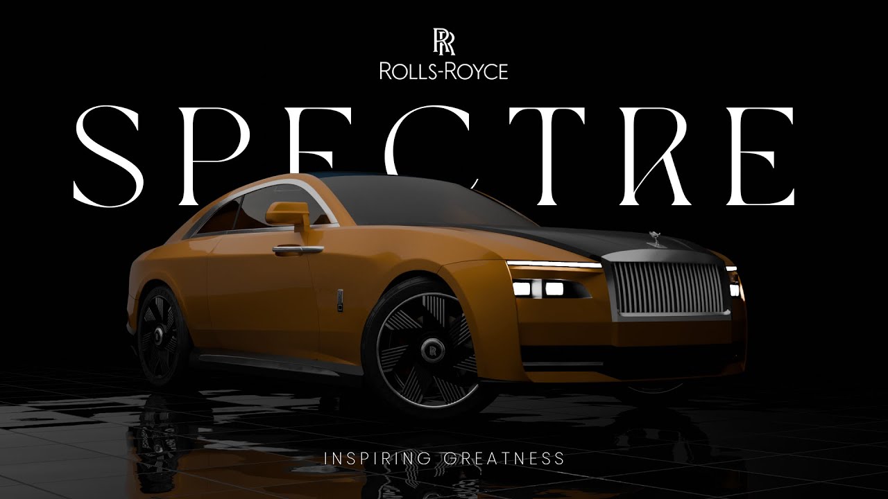 Roll-Royce Spectre Commercial - Blender 3D Modeling and Animation - YouTube