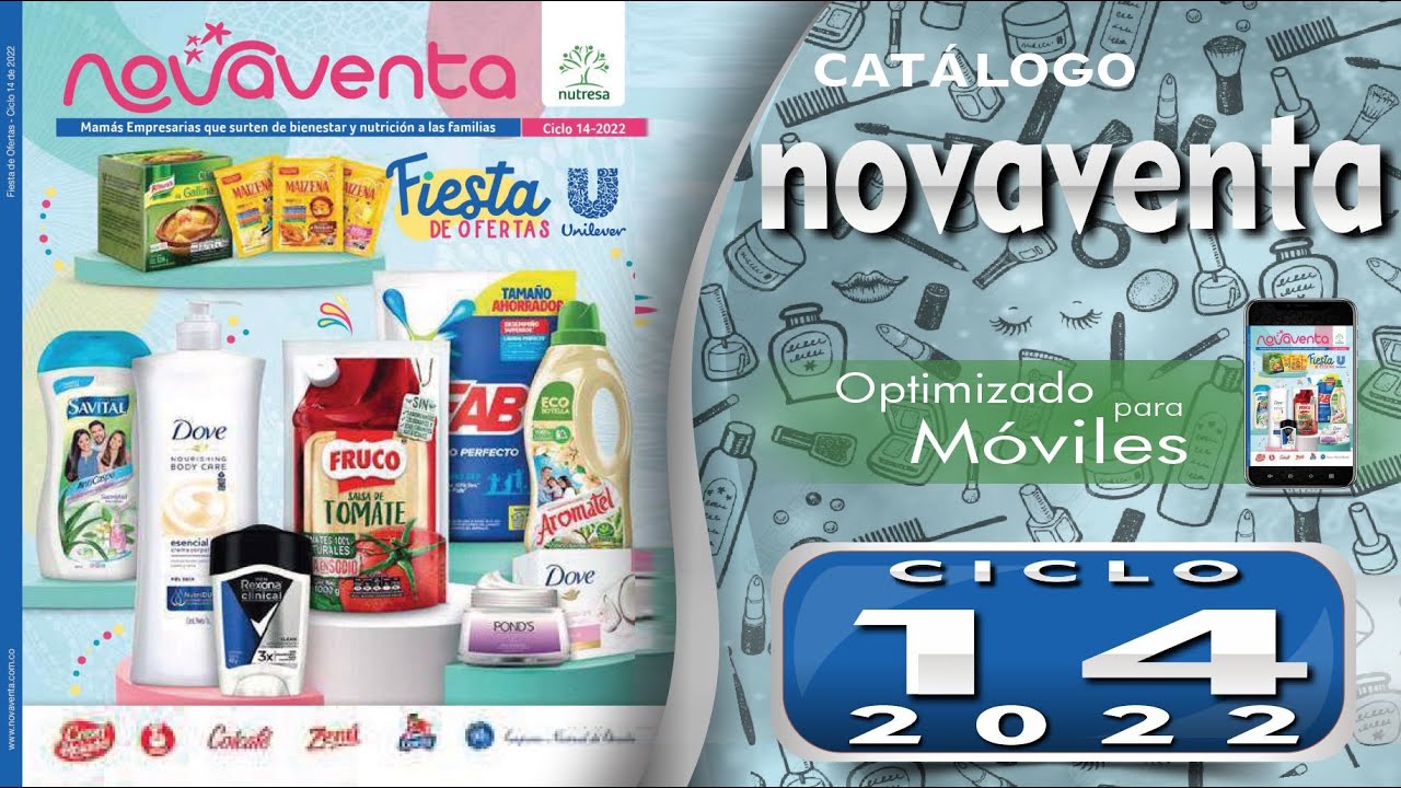Catálogo NOVAVENTA Campaña 14 2022 / NOVAVENTA Ciclo 14 2022 - YouTube