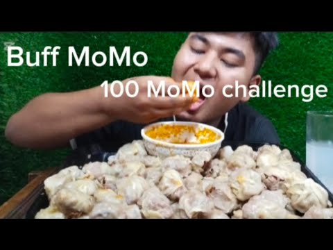 100 Buff Momo Challenge 😅 And Spicy Jhol🥲| Did i complete or not 😛😅 ️# ...