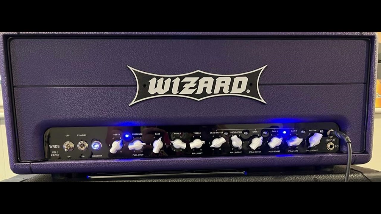 Wizard Hell Razor (Guitar Amp Demo) - YouTube