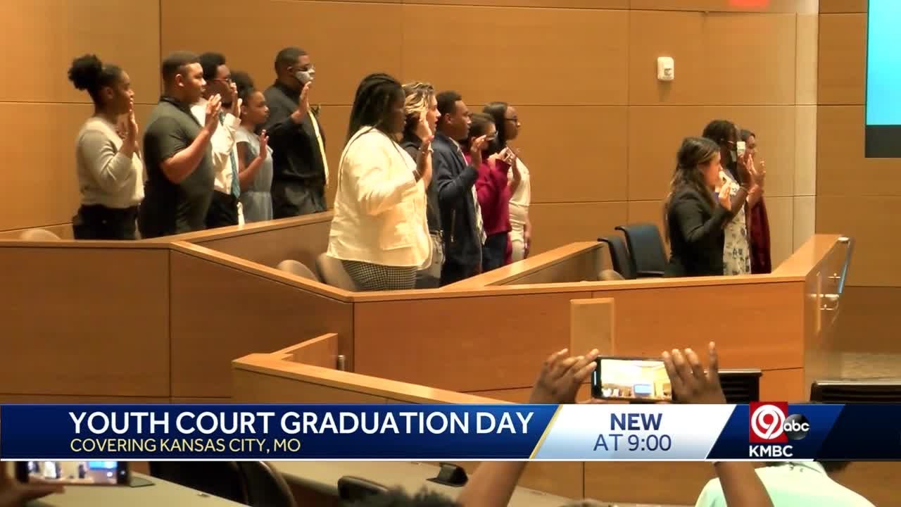 Kansas City Youth Court graduation held Monday - YouTube