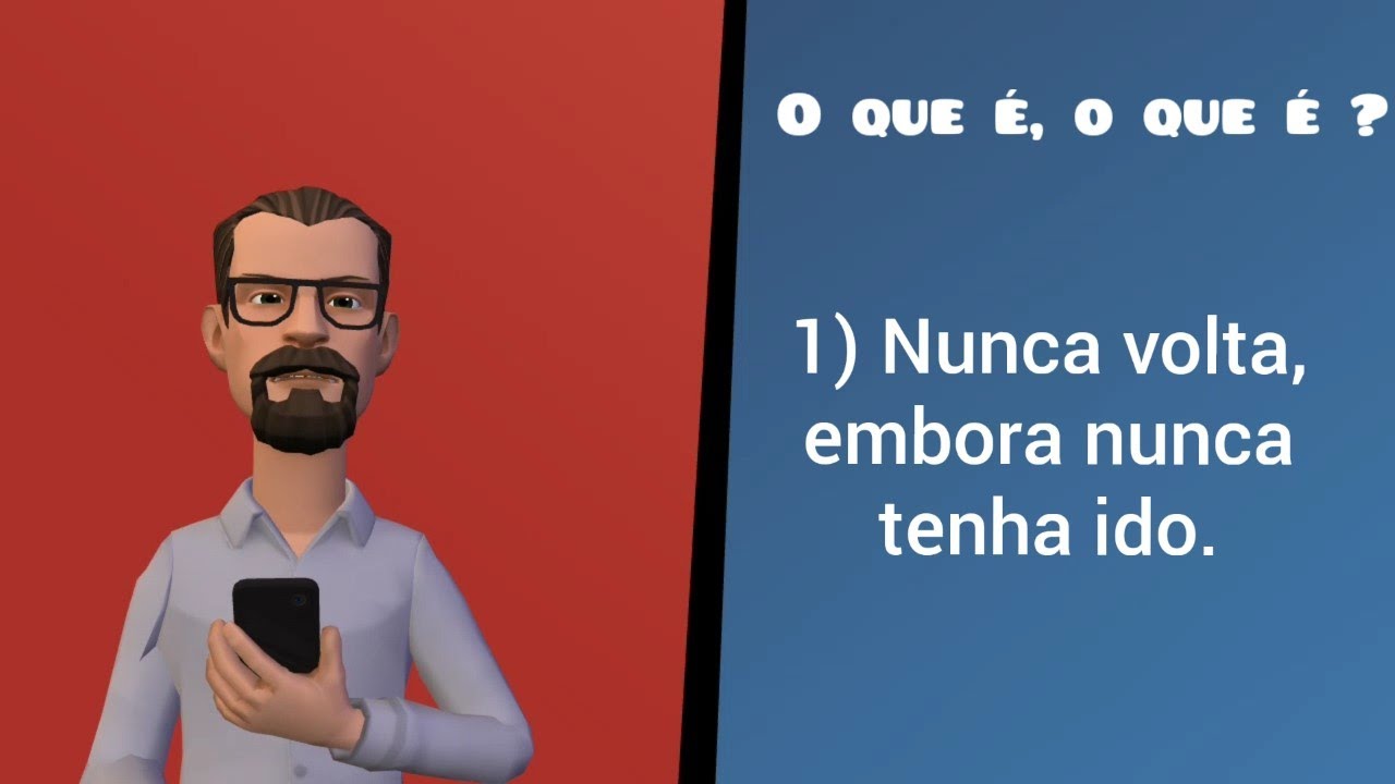 O que é, o que é ? Jogo da adivinhação - Prof. Mike - YouTube