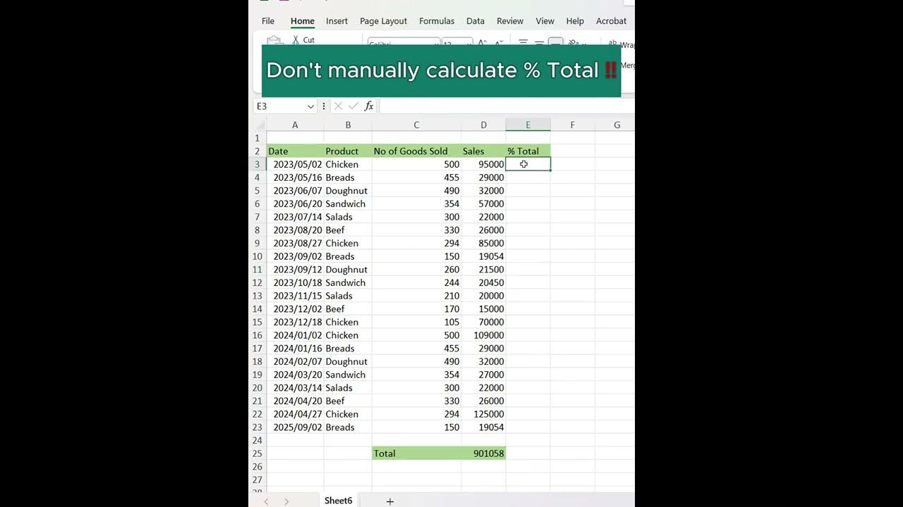 Essential Excel Tips & Tricks!#5 #exceltipsandtricks #followformore - YouTube