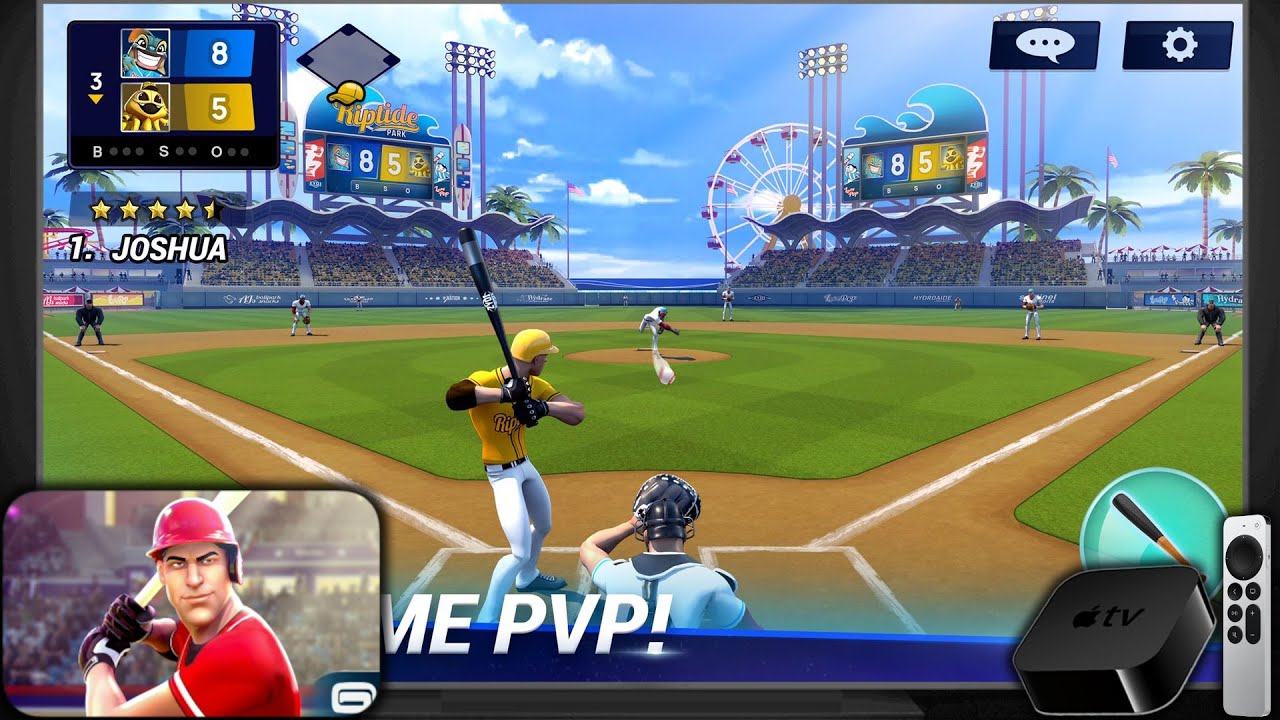 Ballistic Baseball [4K60, Apple TV 4K (2nd generation) Gameplay] - YouTube
