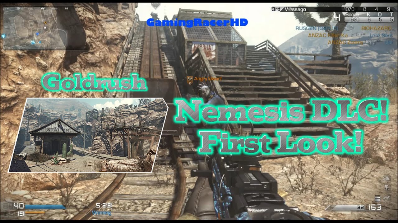 Call of Duty: Ghosts - Nemesis DLC - GOLDRUSH Gameplay! (1080p HD ...