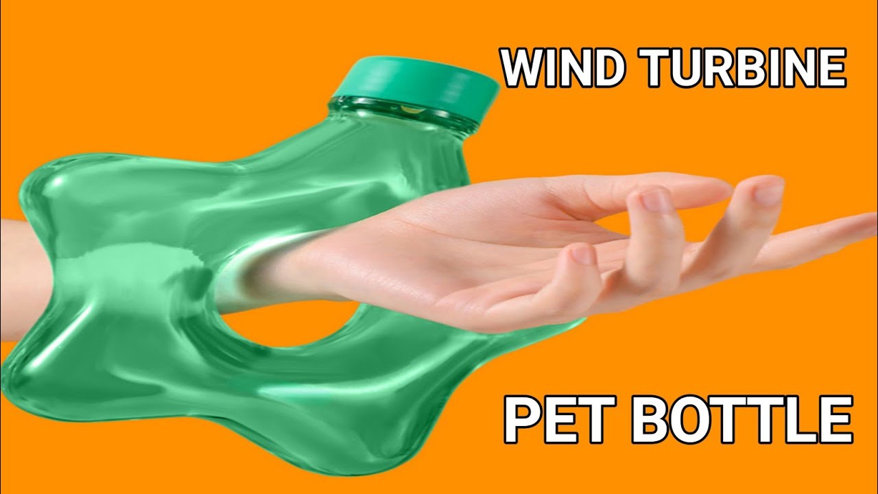DIY windmill plastic bottle || Wind Turbine - PET Bottle - YouTube