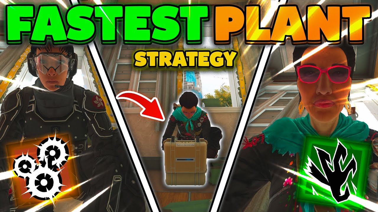 the most BROKEN plant strategy...rainbow six siege - YouTube