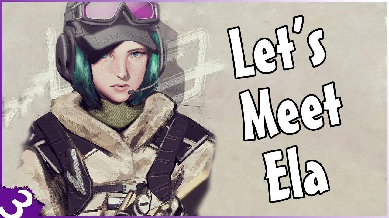 Ela Backstory - Rainbow Six Siege Lore - Let's Meet Ela - YouTube