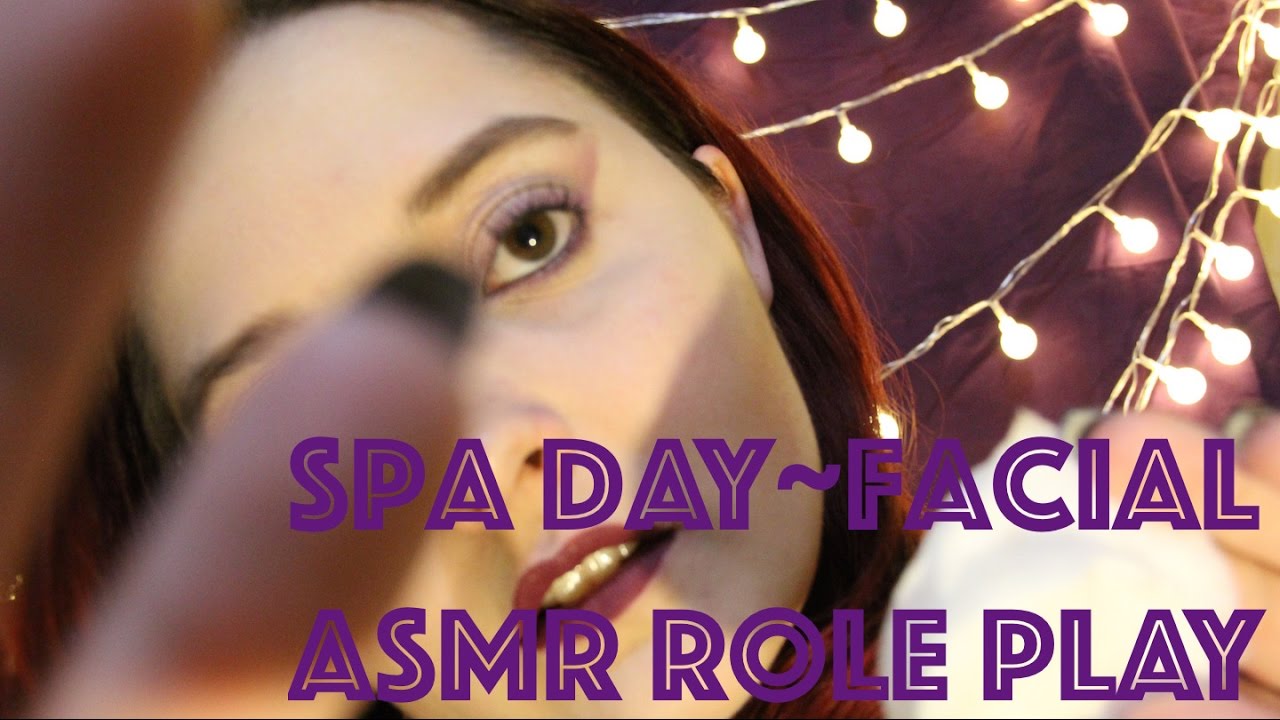 Spa Day ~ Facial ASMR Role Play (RP MONTH) - YouTube