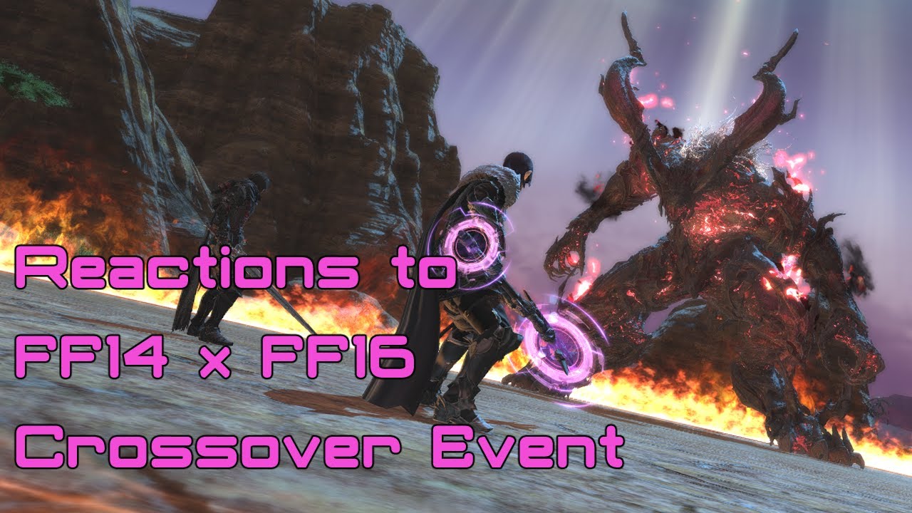 FFXIV Reactions: Final Fantasy XVI crossover event - YouTube