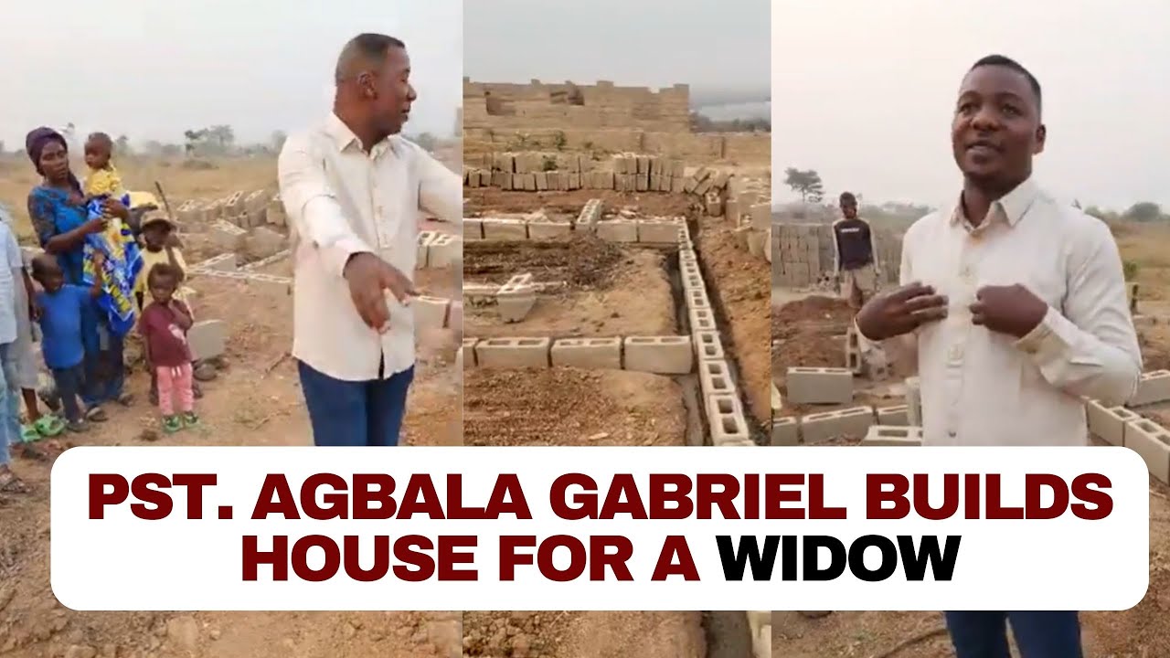 See reactions as Pst. Agbala Gabriel changed this Widow with 6 children ...