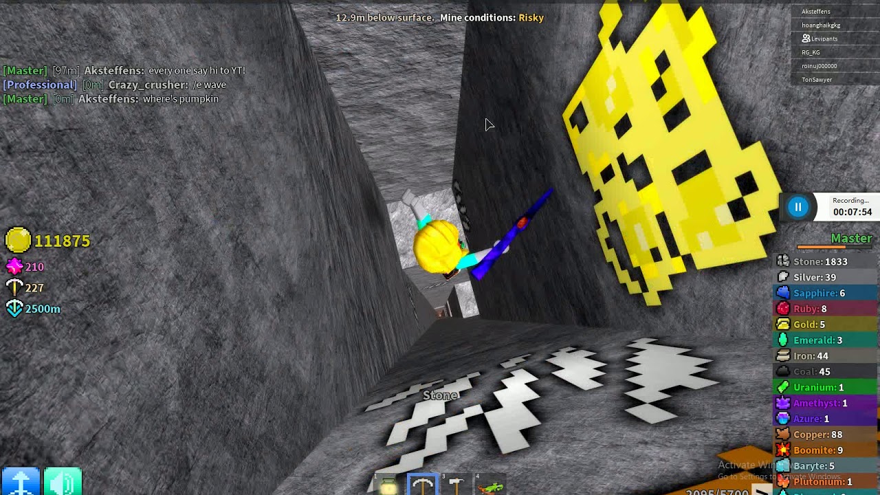 Roblox Azure Mine - Halloween Event! - YouTube