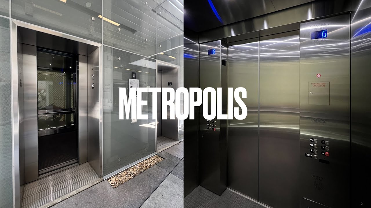 Interesting Hydraulic Scenic Elevators - Metropolis LA - Los Angeles ...