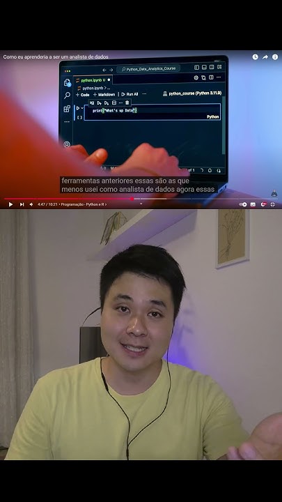 ANALISTA DE DADOS PRECISA SABER PYTHON E R? • ANDRE KUNIYOSHI - YouTube