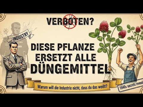 Diese Pflanze ersetzt ALLE Düngemittel für IMMER – Warum hat die Industrie sie verboten?