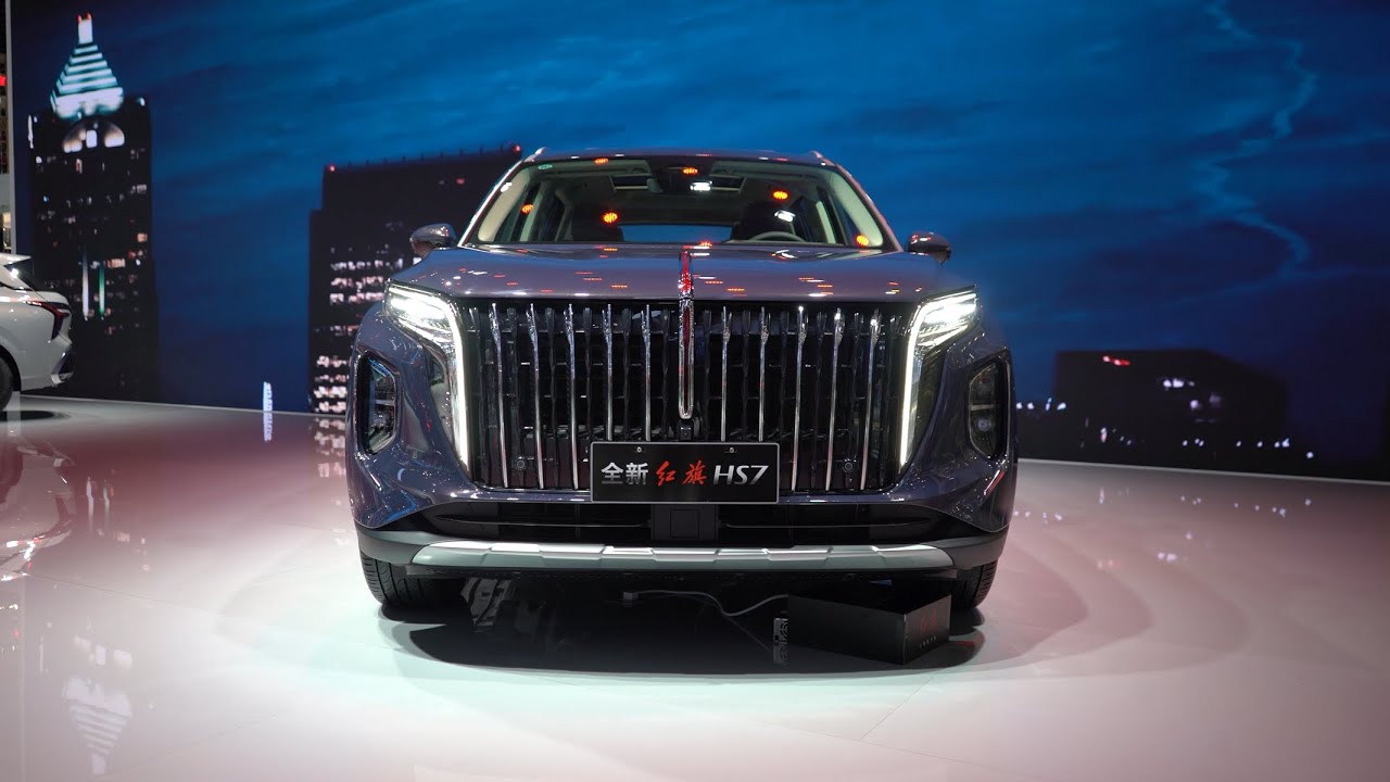 2023 HongQi HS7 Exterior and interior space dynamic video (4K) - YouTube