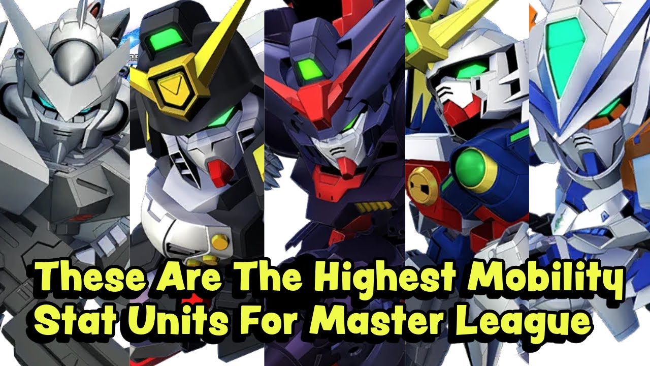 Consider These Units For 1st Master League Event (SD G Generation ...