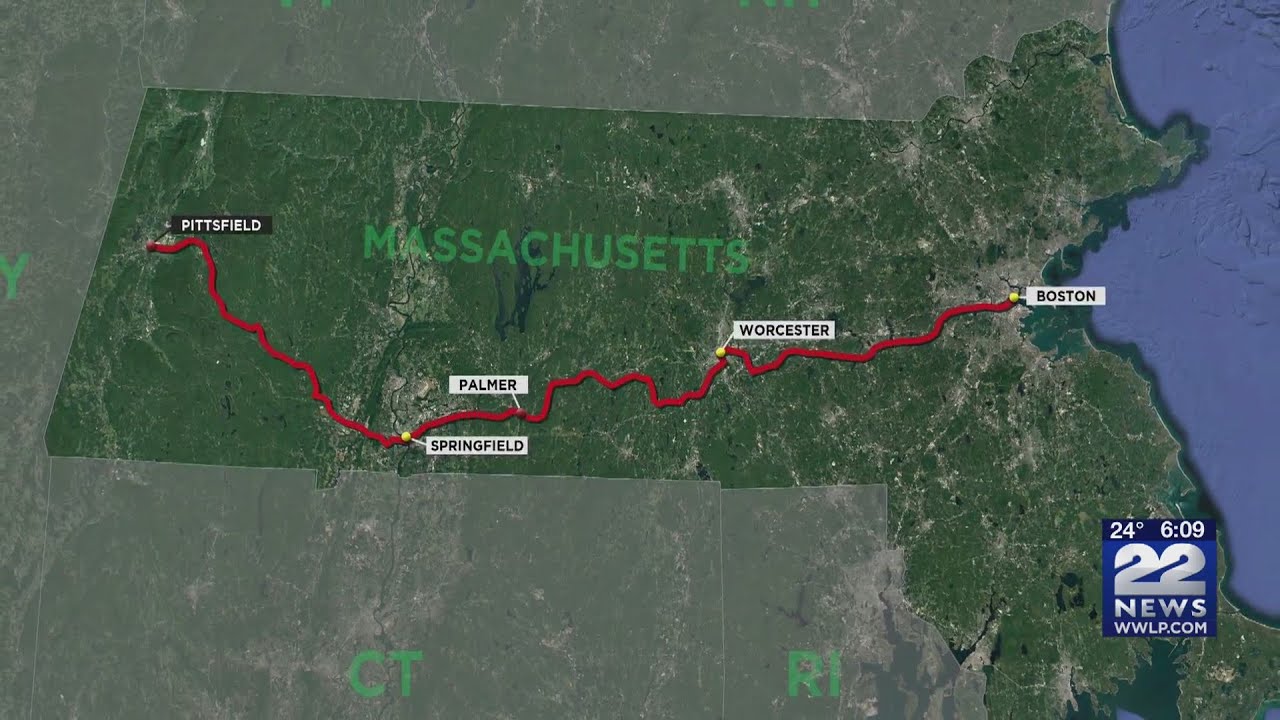 East-West passenger rail study from Boston to Springfield and ...