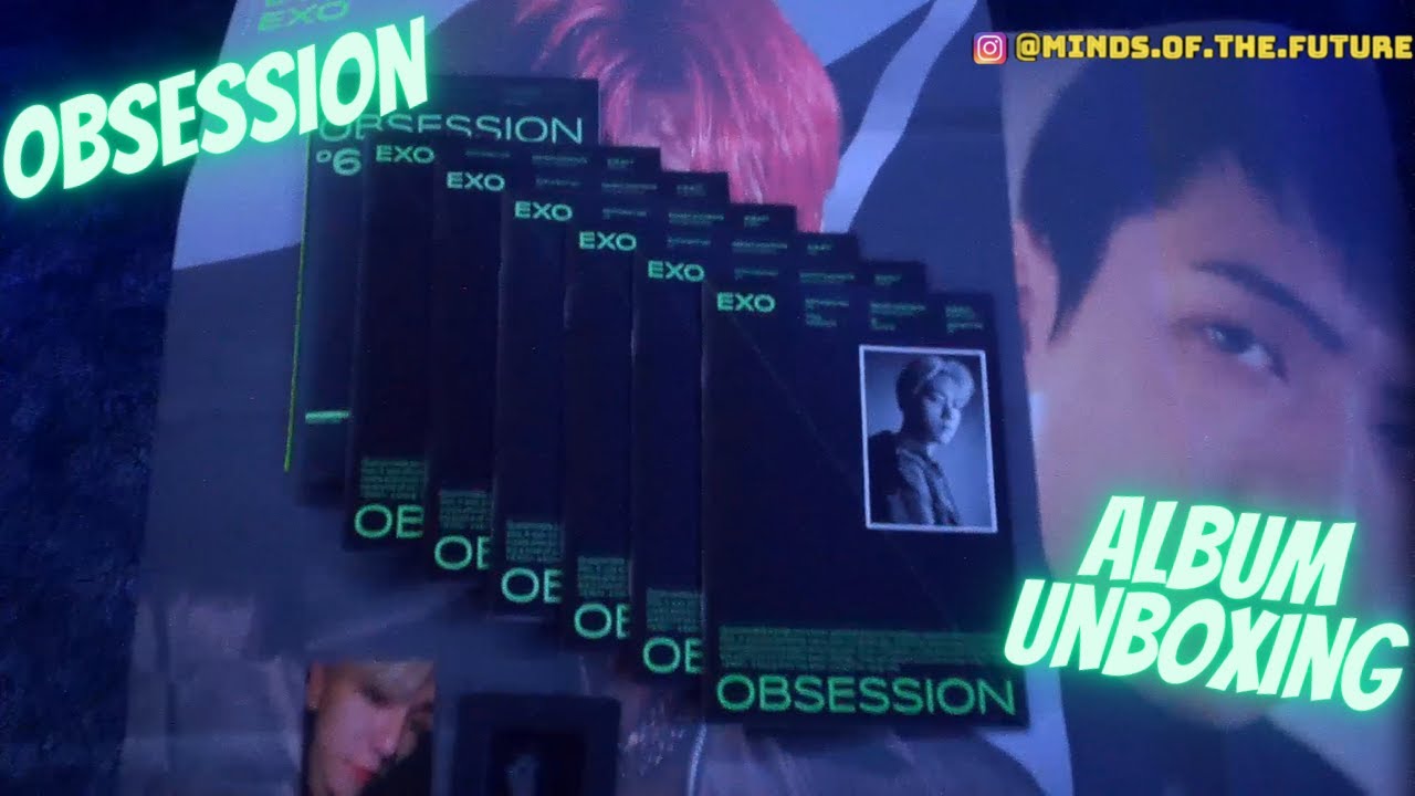 EXO OBSESSION ALBUM UNBOXING!! (AMAZING CONTENT) - YouTube
