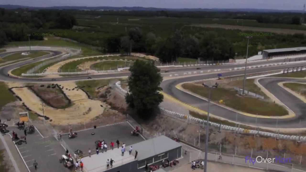 video karting / go kart racing roche de glun - YouTube