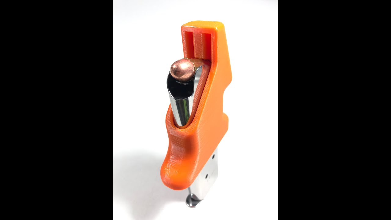 1911 .45 ACP Magazine Speed Loader - 8 round .45 ACP mag loading - 2nd ...